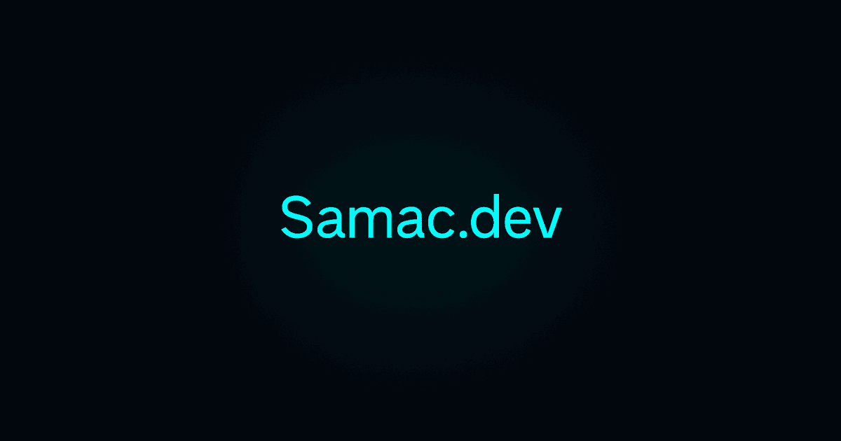Nemanja Samac | Full-Stack Developer & Web Engineer